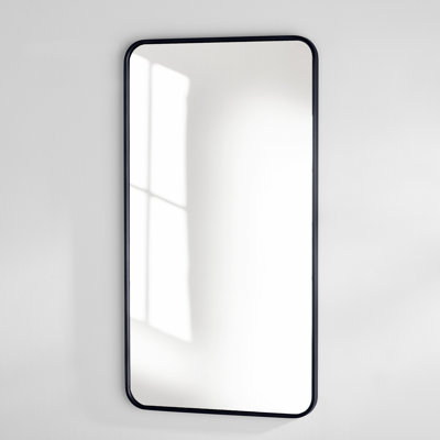 Sabine Metal Rounded Rectangle Wall Mirror & Reviews | Joss & Main