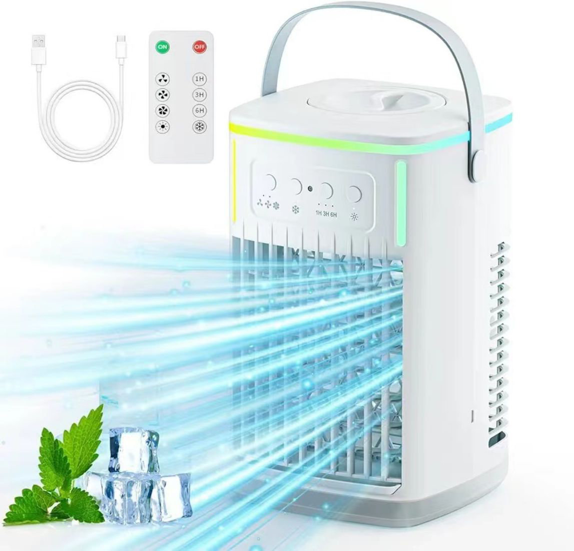 CG INTERNATIONAL TRADING Portable Air Conditioners Fan,1500ml Dual ...