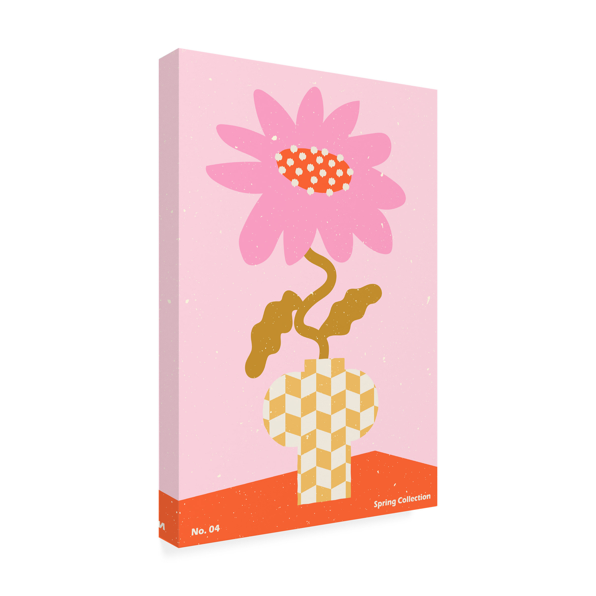 Trademark Fine Art Modern & Contemporary Spring Flower 04 On Canvas by ...