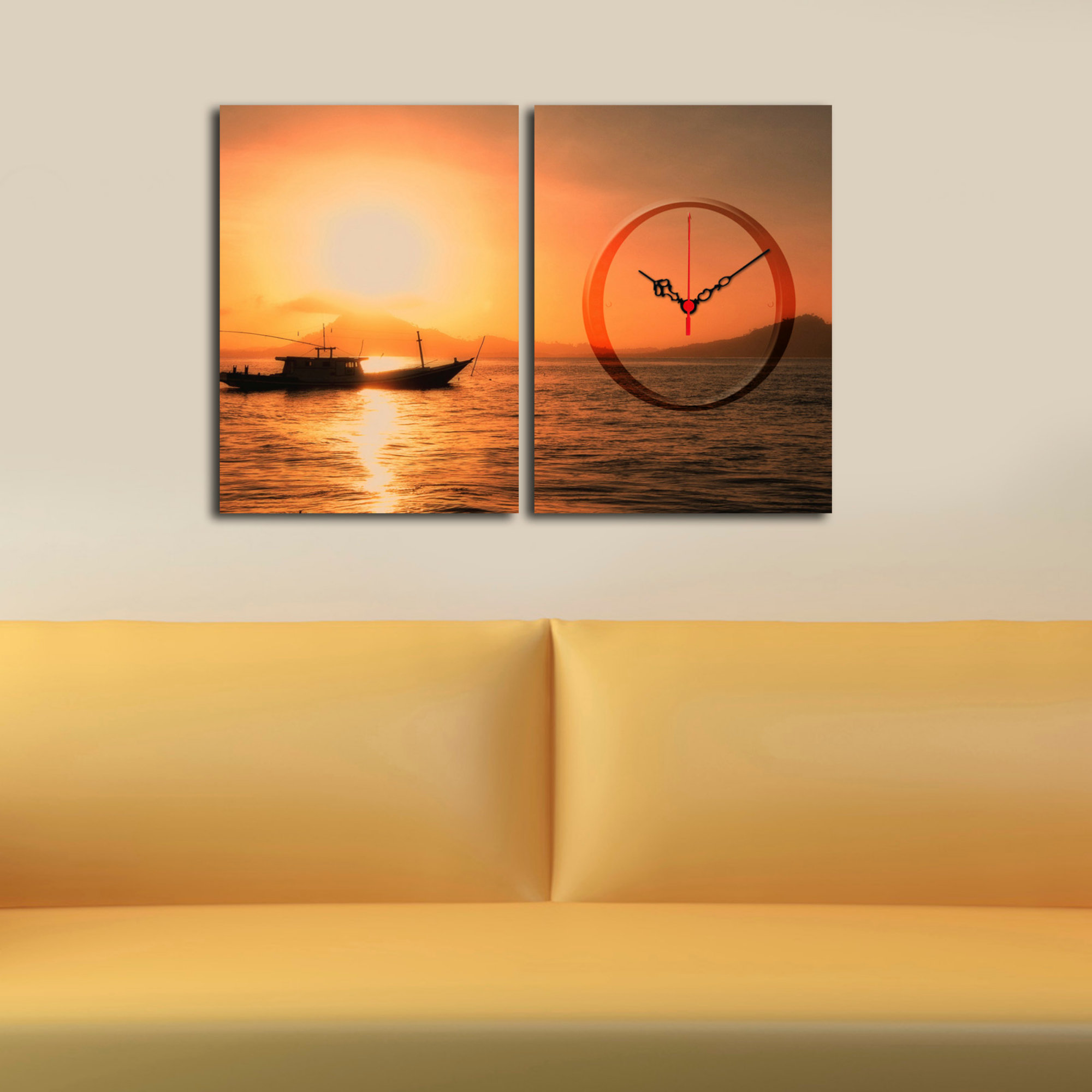 East Urban Home Dushane Wall Clock | Wayfair