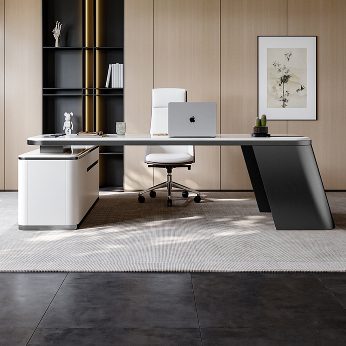 Wardrobe Trendsetter 2 Desk And Chair Set Office Set | Wayfair