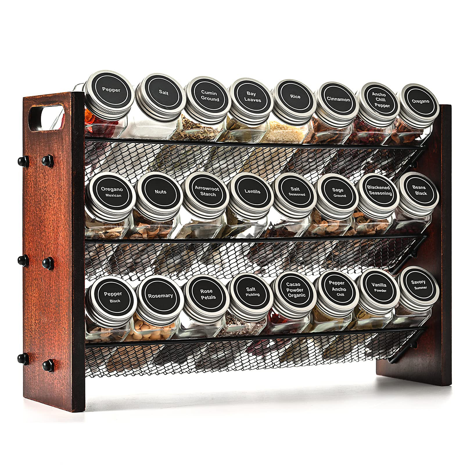 Prep & Savour Damarrea Tabletop Spice Rack | Wayfair