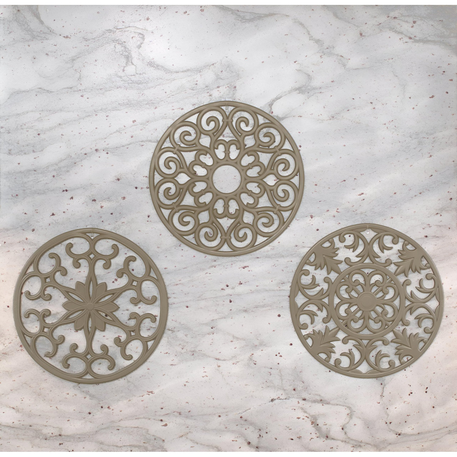 Stack man Extra Large 10" Silicone Trivets For Hot Dishes, Pots, And ...