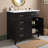 Ebern Designs Bathroom Vanity With Sink, 1 Flip Drawer, 3 Drawers ...