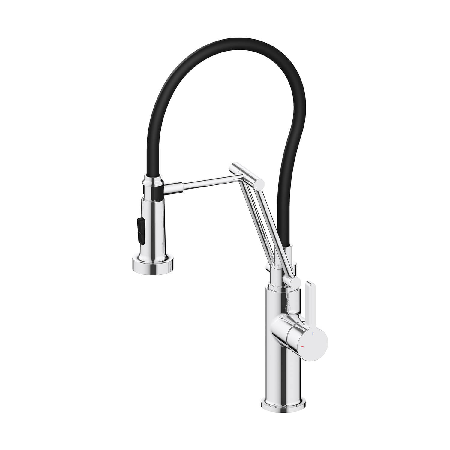 KIBI Engel Single Handle Pull Down Kitchen Faucet & Reviews | Joss & Main