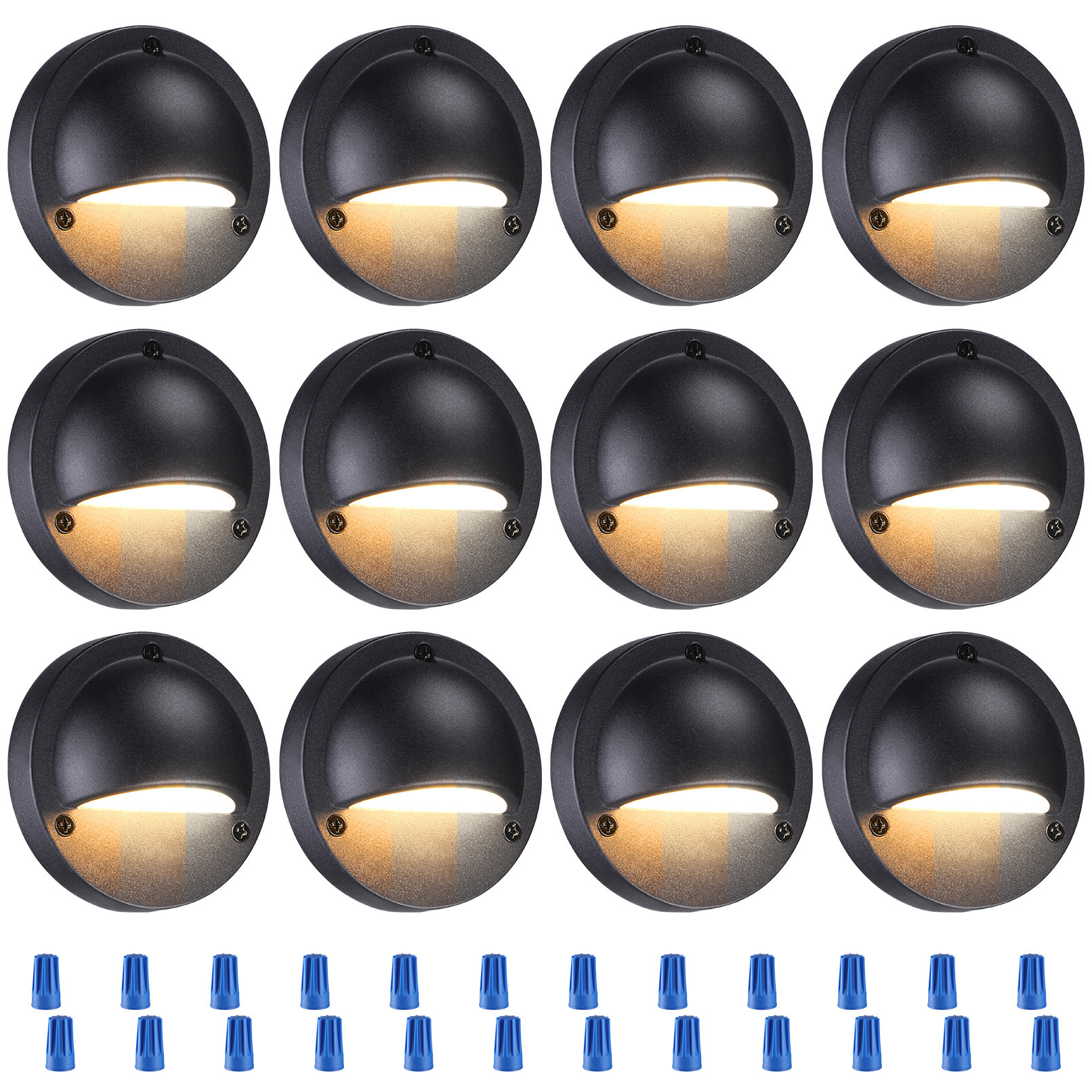 LEDVANS LED Landscape Step Light Low Voltage Color Temperature ...