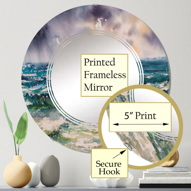 Bless international Sea Waves And Dramatic Sky - Nautical & Coastal ...