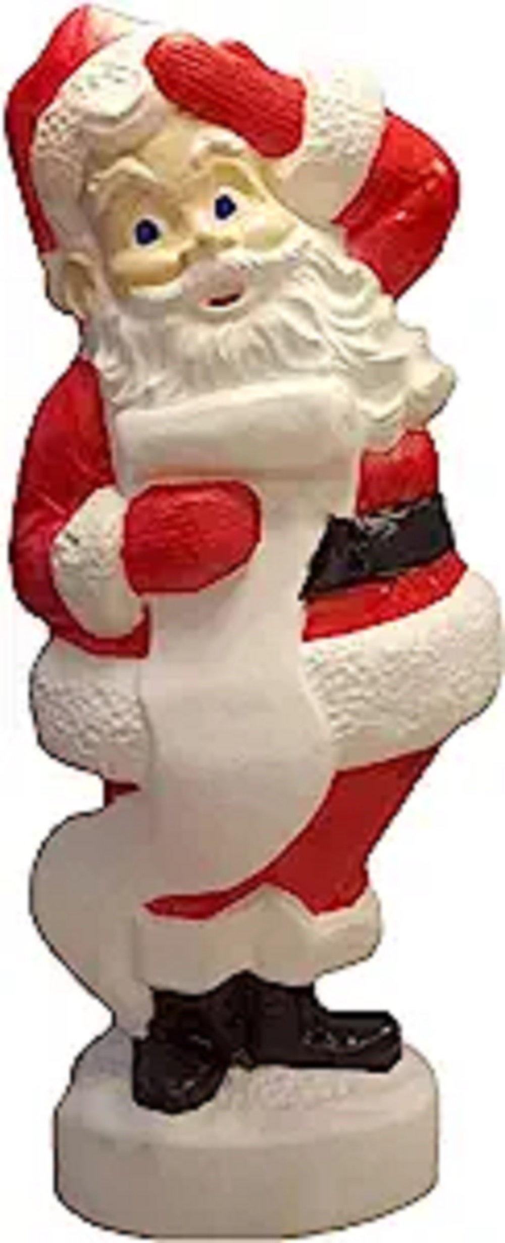 The Holiday Aisle® PMU Christmas Light-Up Santa Claus -Large Blow Mold ...