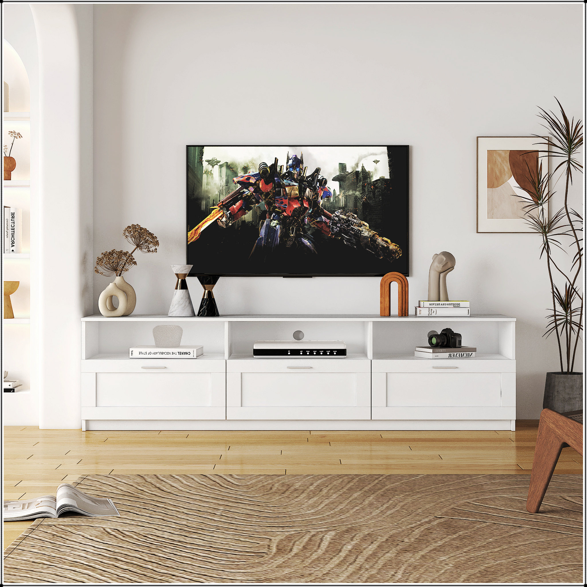 Latitude Run® Mid-Century TV Console | Wayfair