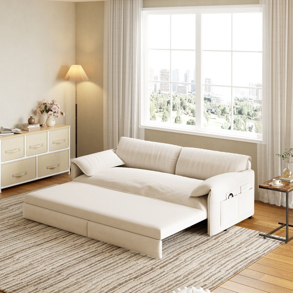 White Sleeper Sofas You'll Love | Wayfair