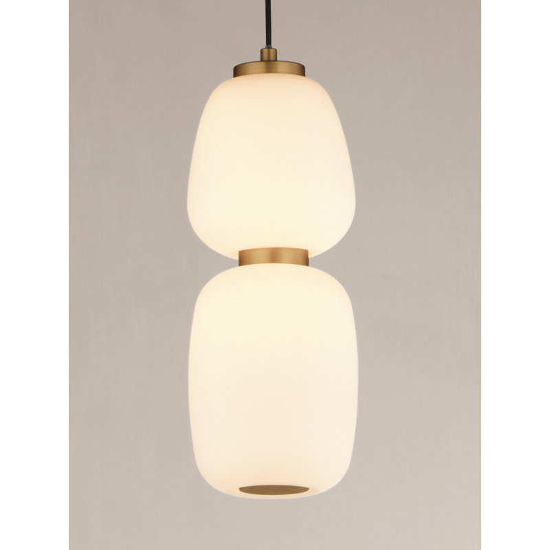 AllModern Kace 1 - Light Unique / Statement Geometric LED Pendant ...