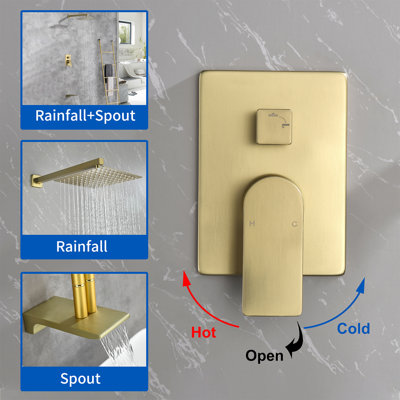 SHAMANDA Tub & Shower Faucet | Wayfair