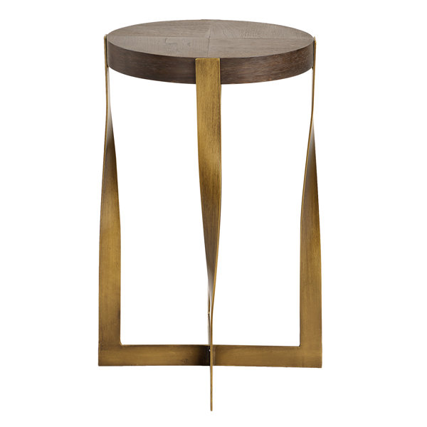 Uttermost Drew Brass Accent Table | Perigold