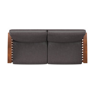 Lark Manor Conte 75'' Vegan Leather Sofa & Reviews | Wayfair