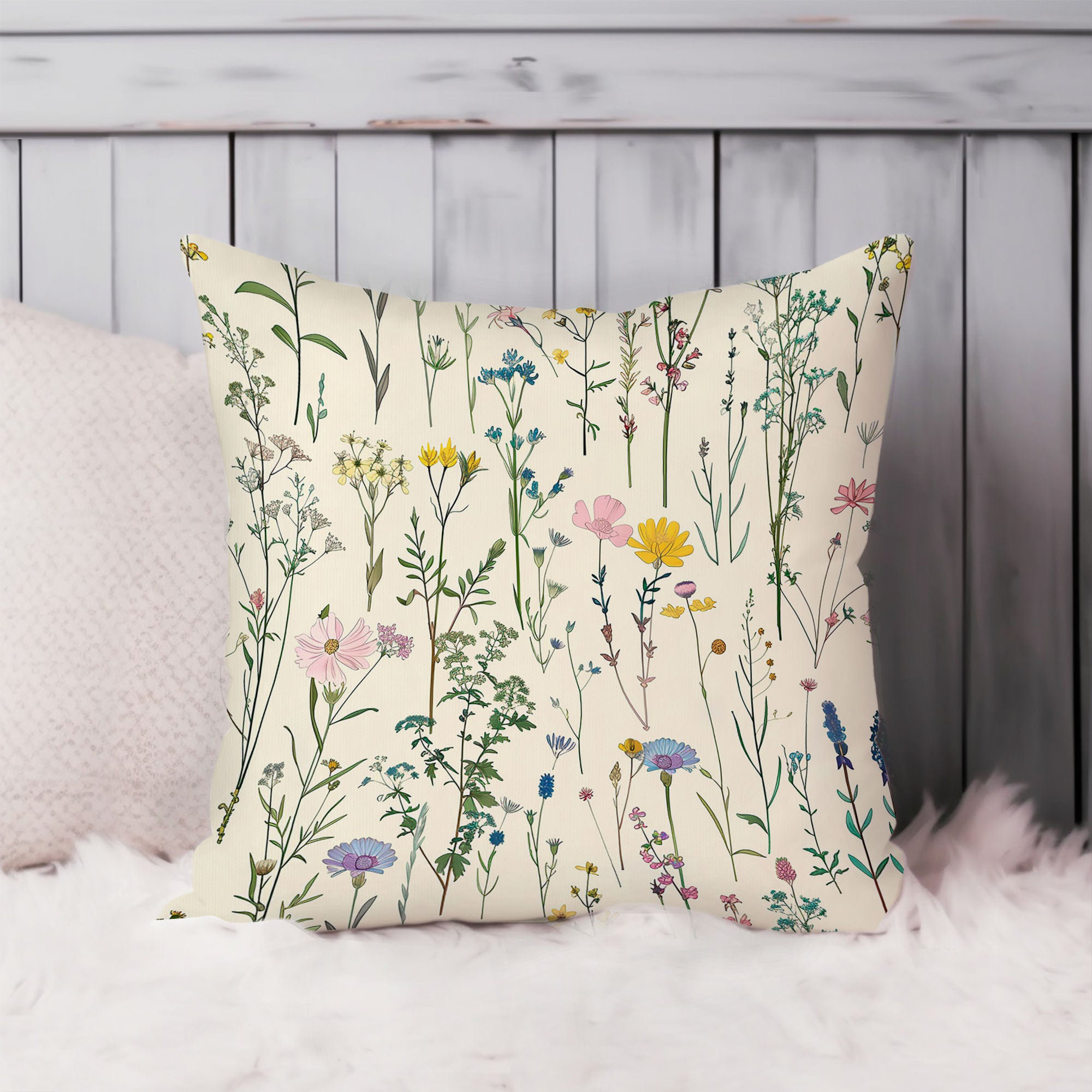 Ethan Taylor Botanical Cottagecore Garden Dreams III Cottage Throw ...