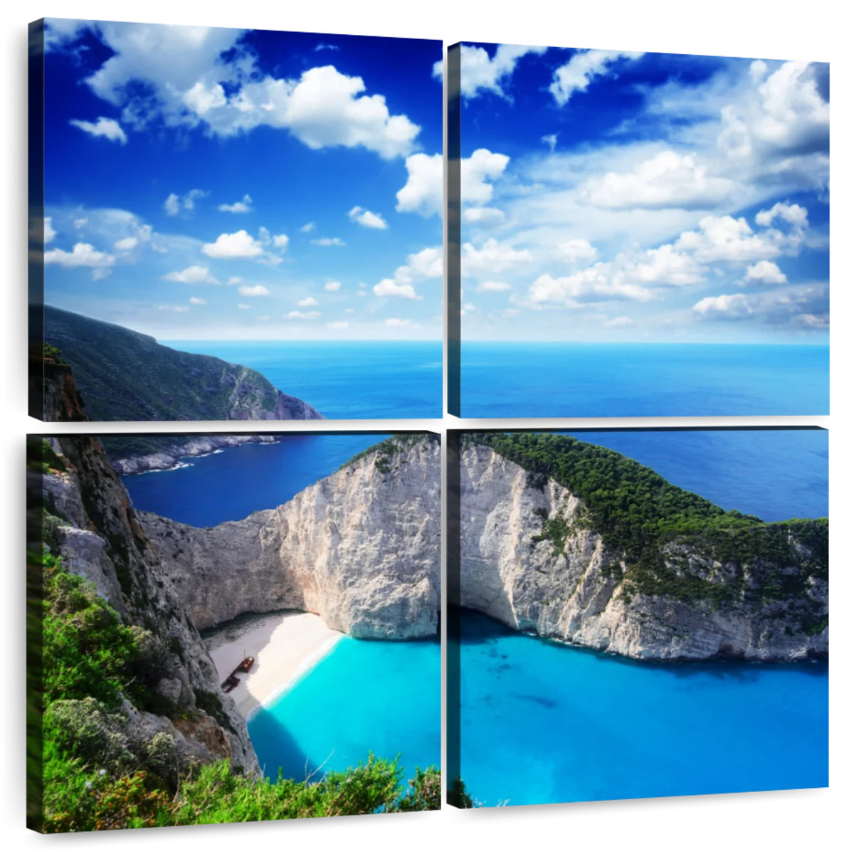 Beachcrest Home™ Navagio Gillard Landscape | Wayfair