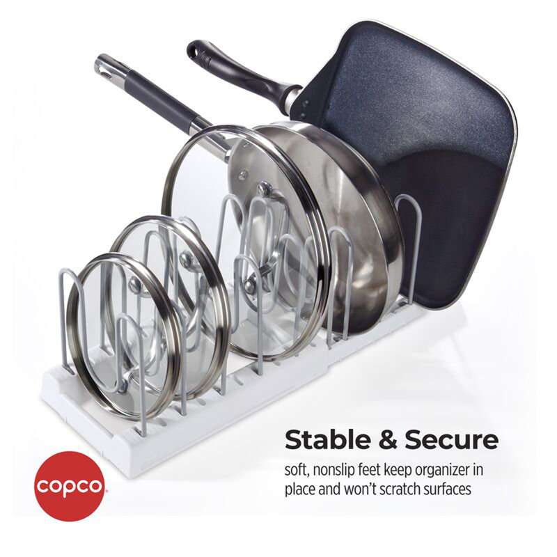 Copco Expandable Adjustable Lid Organizer | Wayfair