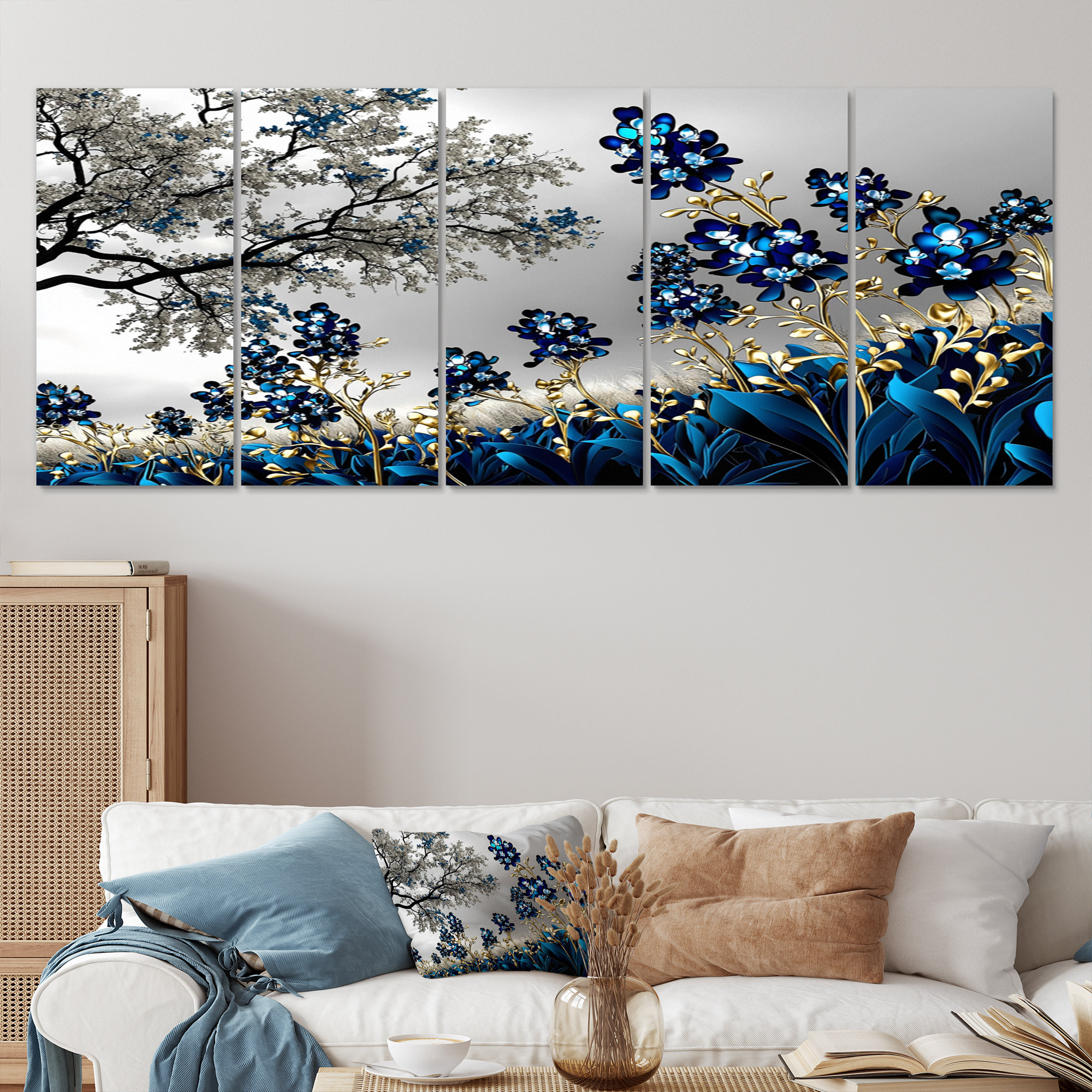 Lark Manor™ Blue Texas Treasure Accented With Grey - Blue Bonnets ...