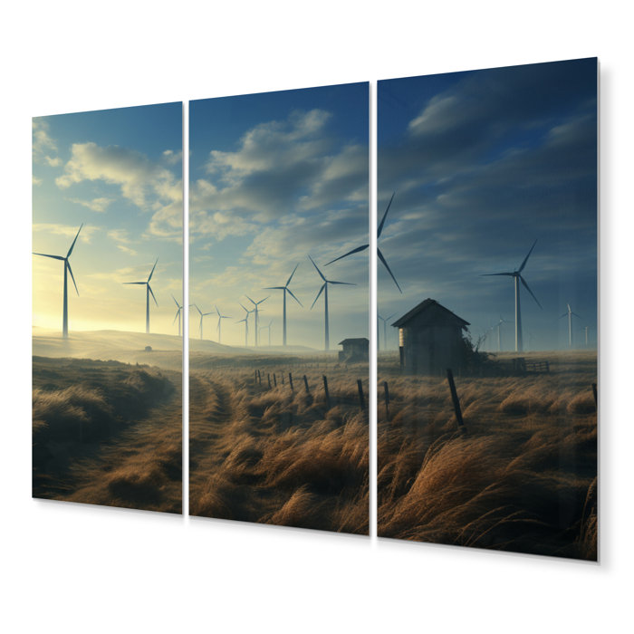 Latitude Run® Wind Turbines Abstract Energies - Wind Turbines Metal ...