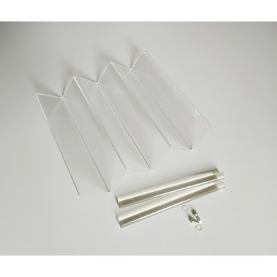 Rebrilliant Acrylic Risers 11.8" W x 8.5" D Three-Tier Acrylic Step ...
