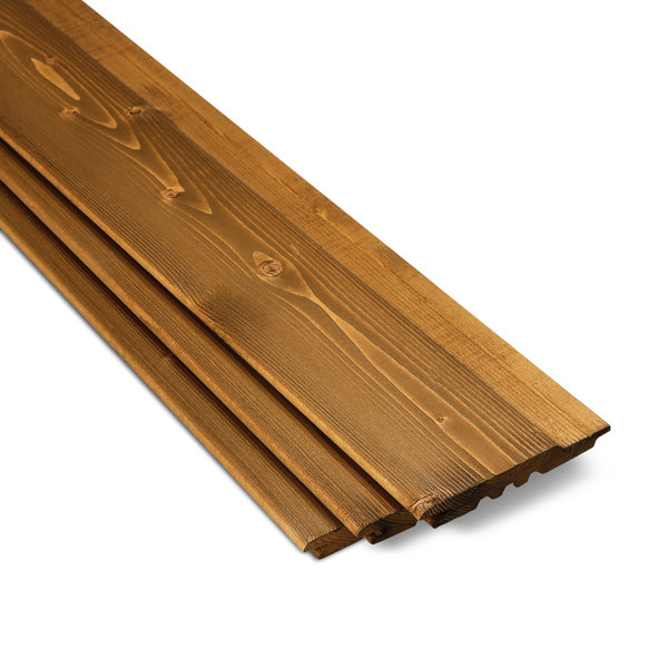 Timber Focus Ltd Viking Painted Cladding TG Shiplap White Oak L 2.4M x ...