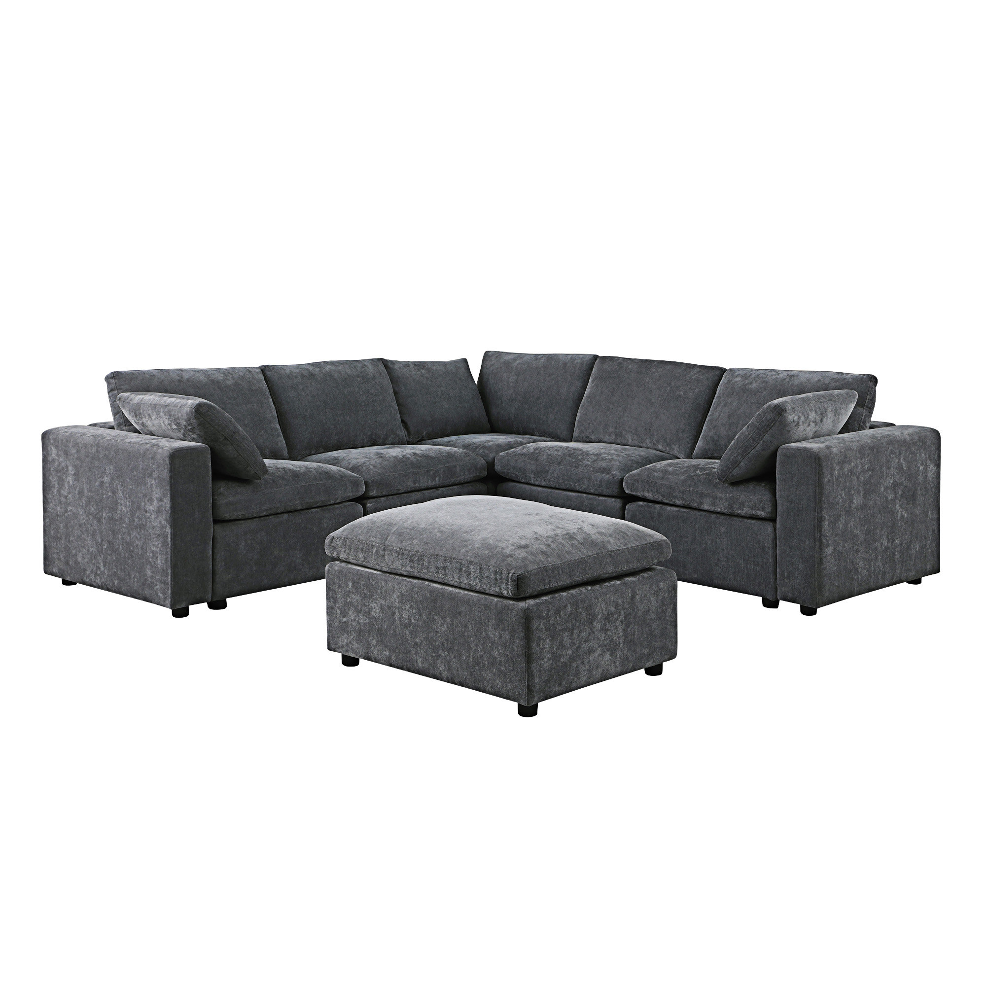 Hokku Designs Modular Sectional Sofa | Wayfair