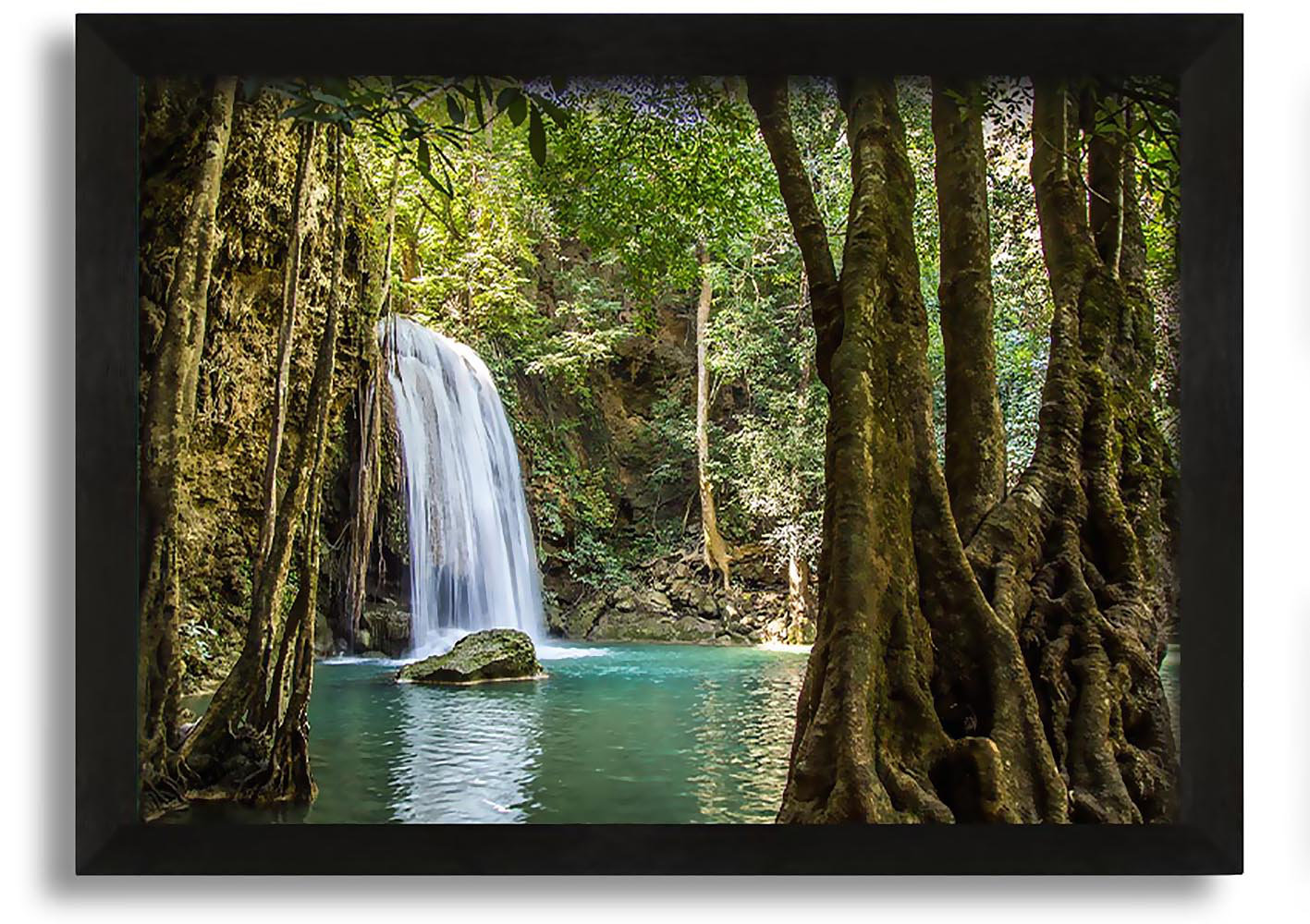 Union Rustic Amazon Jungle Waterfall - Picture Frame Photograph on ...