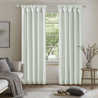 Kelly Clarkson Home Rivau Faux Silk Lined Twist Tab Single Window ...