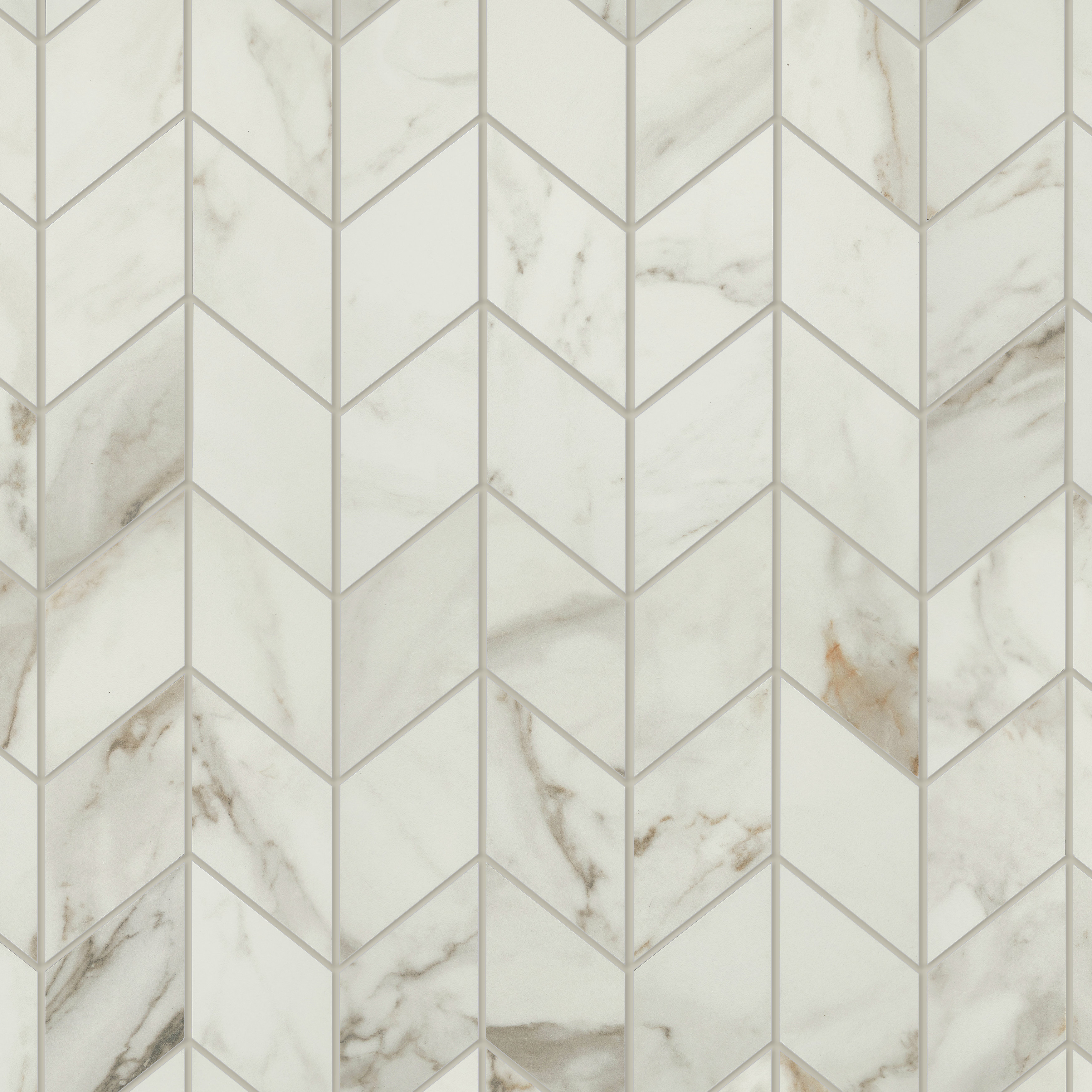 Daltile Famed 3" x 6" Porcelain Chevron Mosaic Tile | Wayfair
