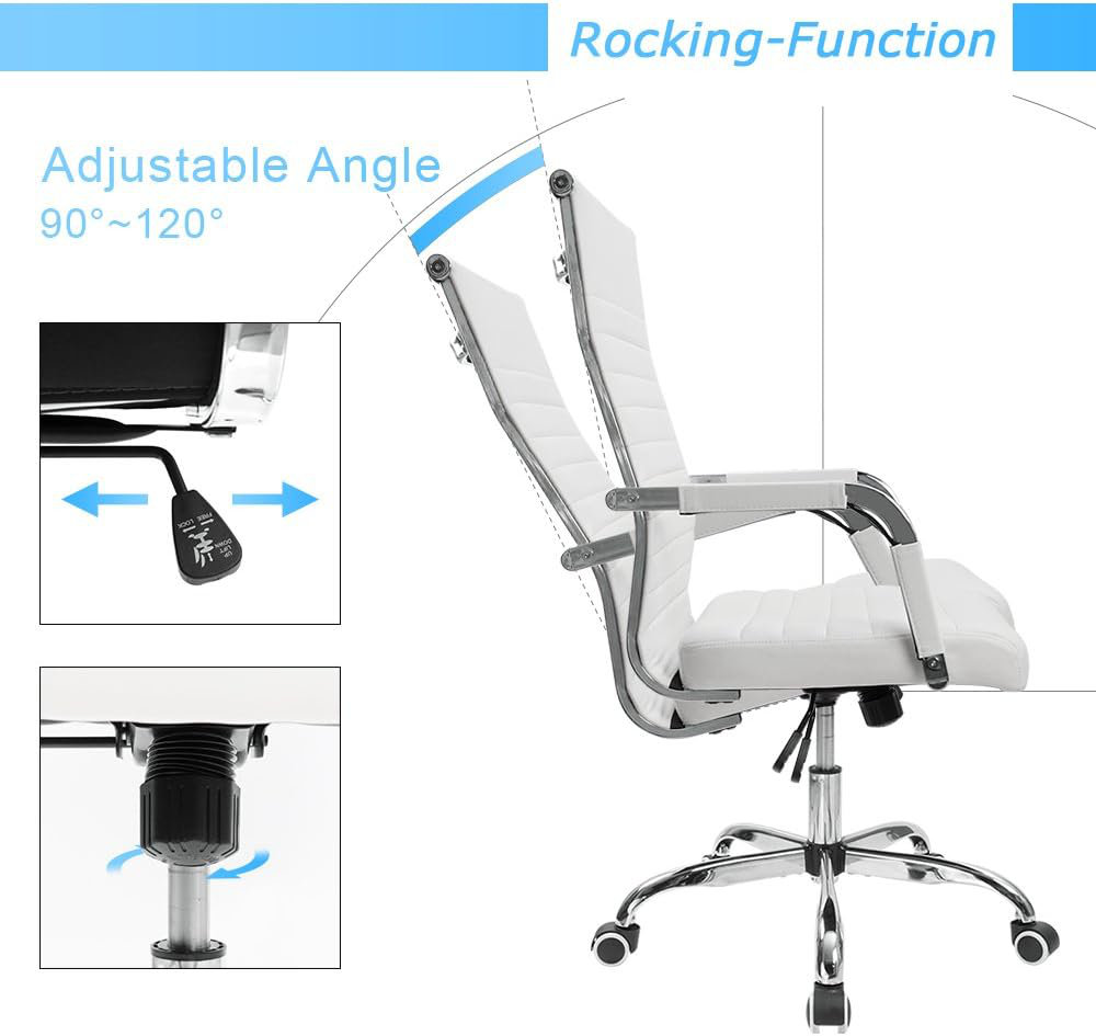 Ivy Bronx Office Desk Chair Mid-Back Executive Conference Task Chair ...