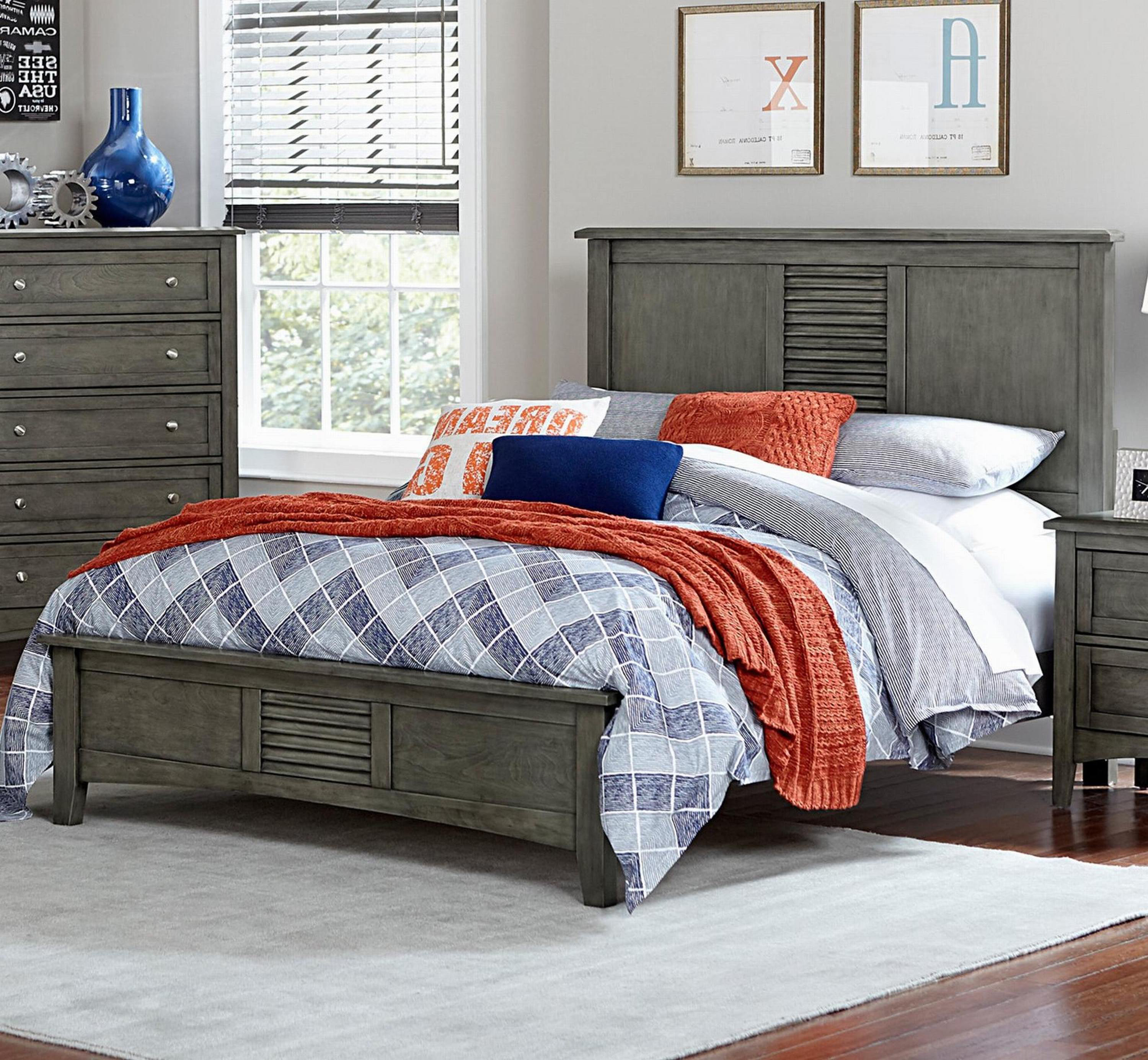 August Grove® Ashauna Low Profile Panel Bed & Reviews | Wayfair