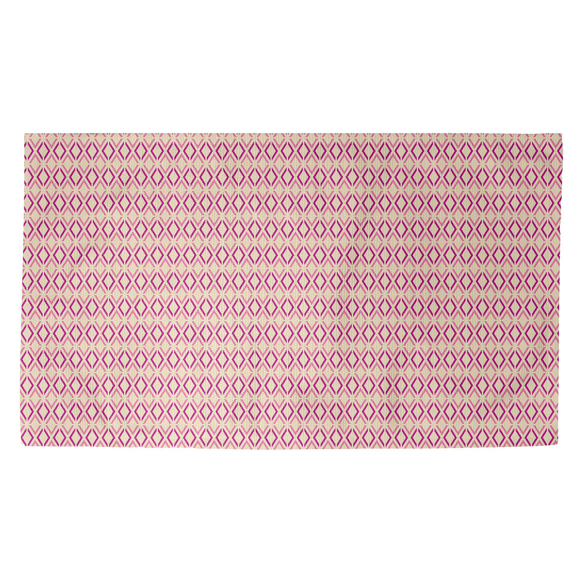 Latitude Run® Avicia Arrow Diamonds Red/Orange Area Rug | Wayfair