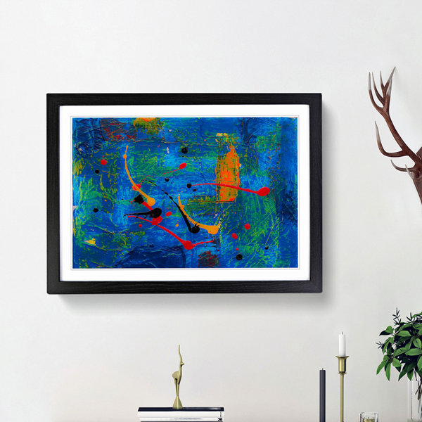 East Urban Home Abstract Art Painting Vol.325 by S.Johnson - Picture ...