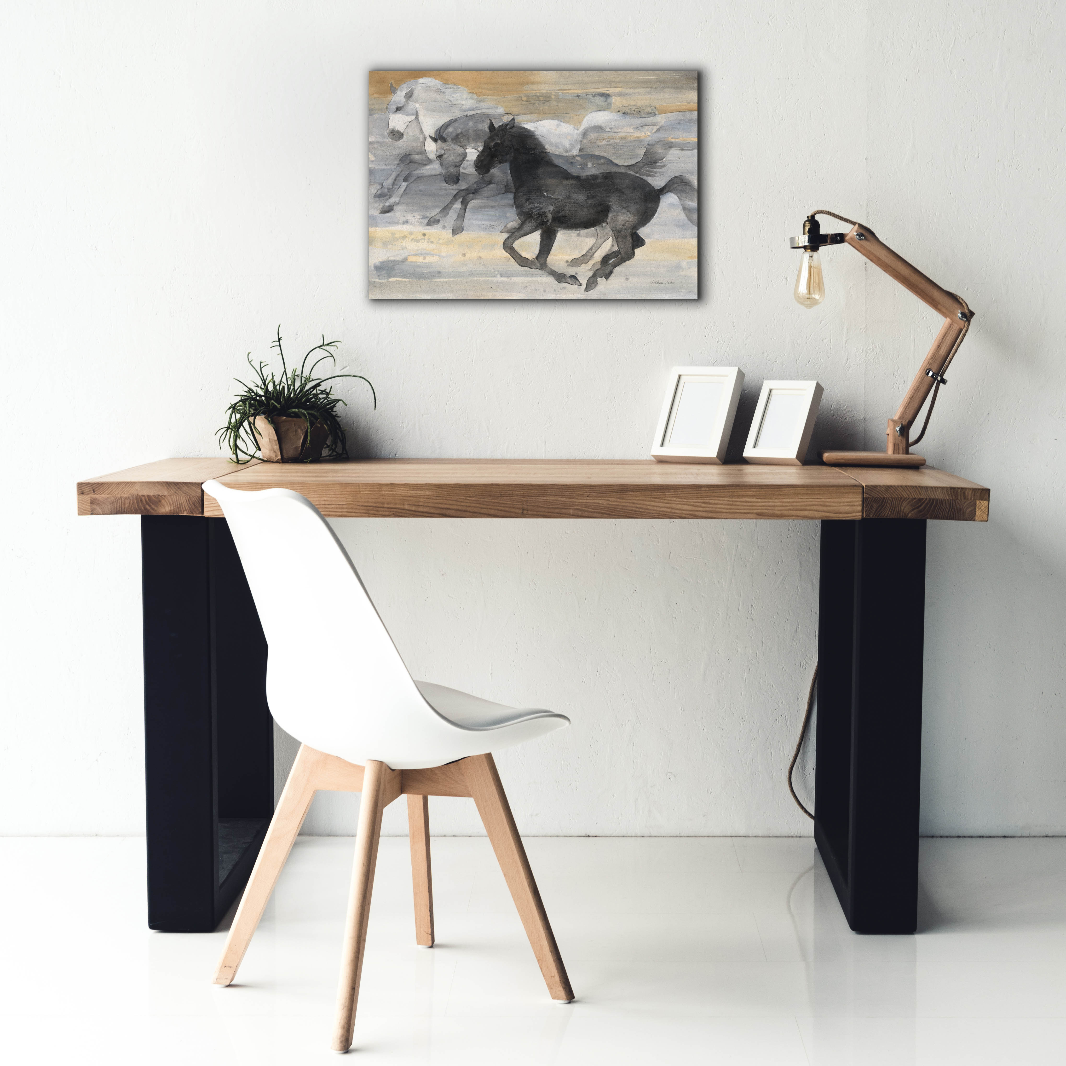 Foundry Select Epic Graffiti 'Prancing Trio' by Albena Hristova Canvas ...