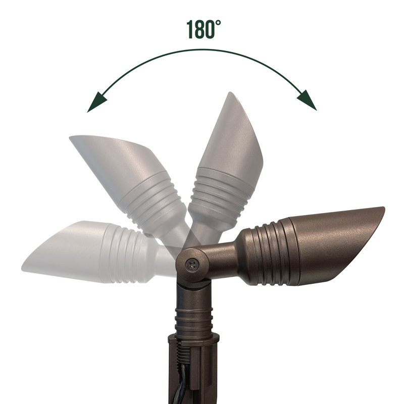 GKOplus Steel Low Voltage Integrated LED Spot Light Pack | Wayfair