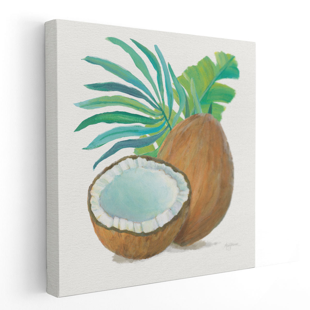Bay Isle Home™ Coconut Palm III - Canvas Print Wall Art | Wayfair