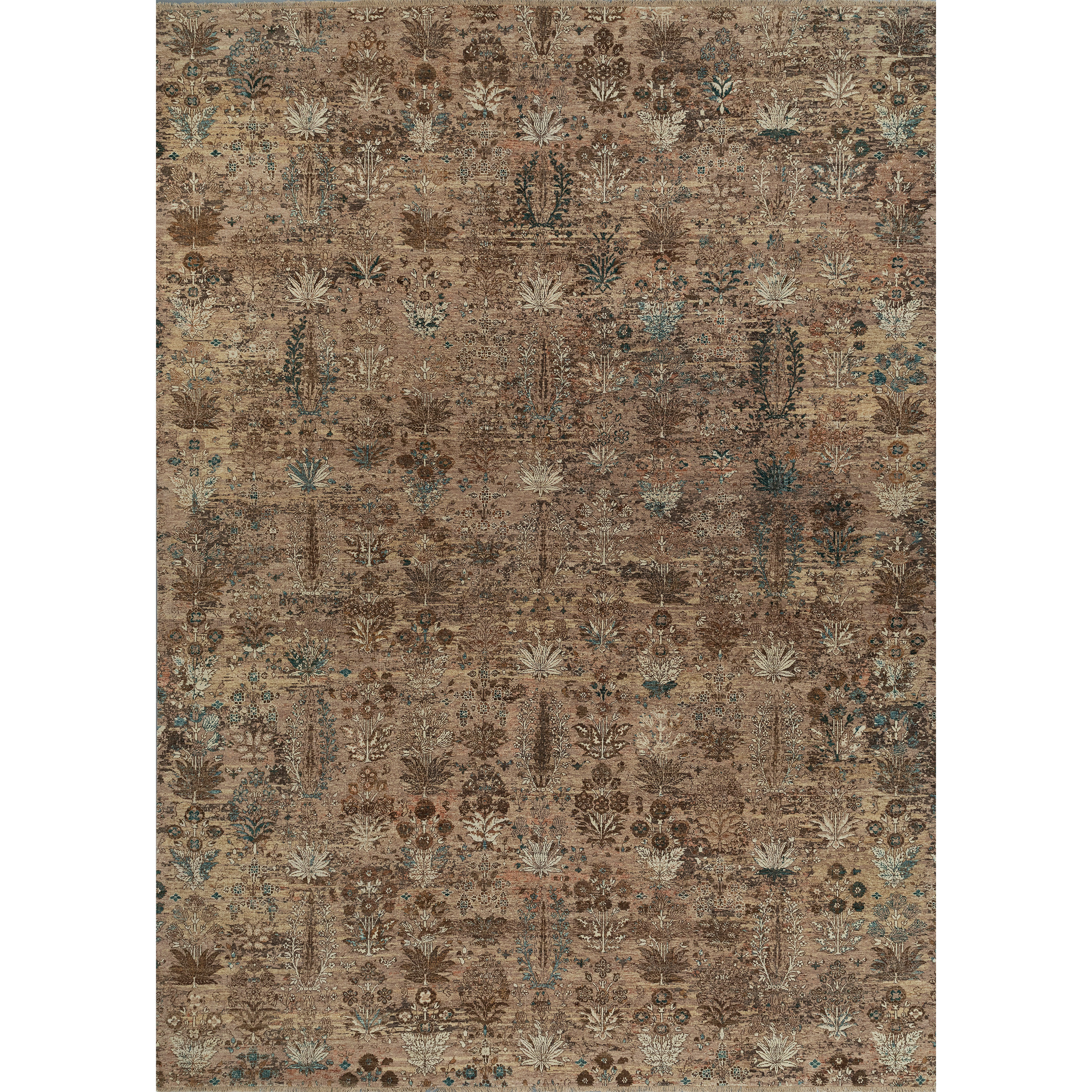 Bokara Rug Co., Inc. High-Quality Hand-Knotted Bronze Area Rug | Perigold