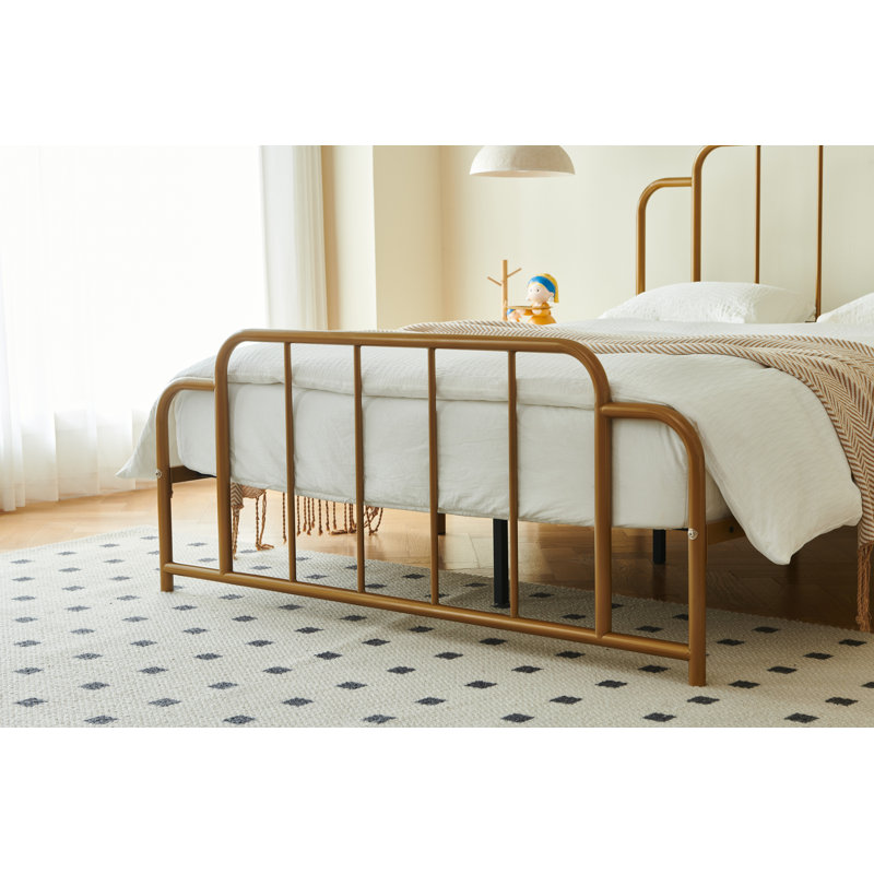 Ebern Designs Gurtha Metal Platform Bed & Reviews | Wayfair