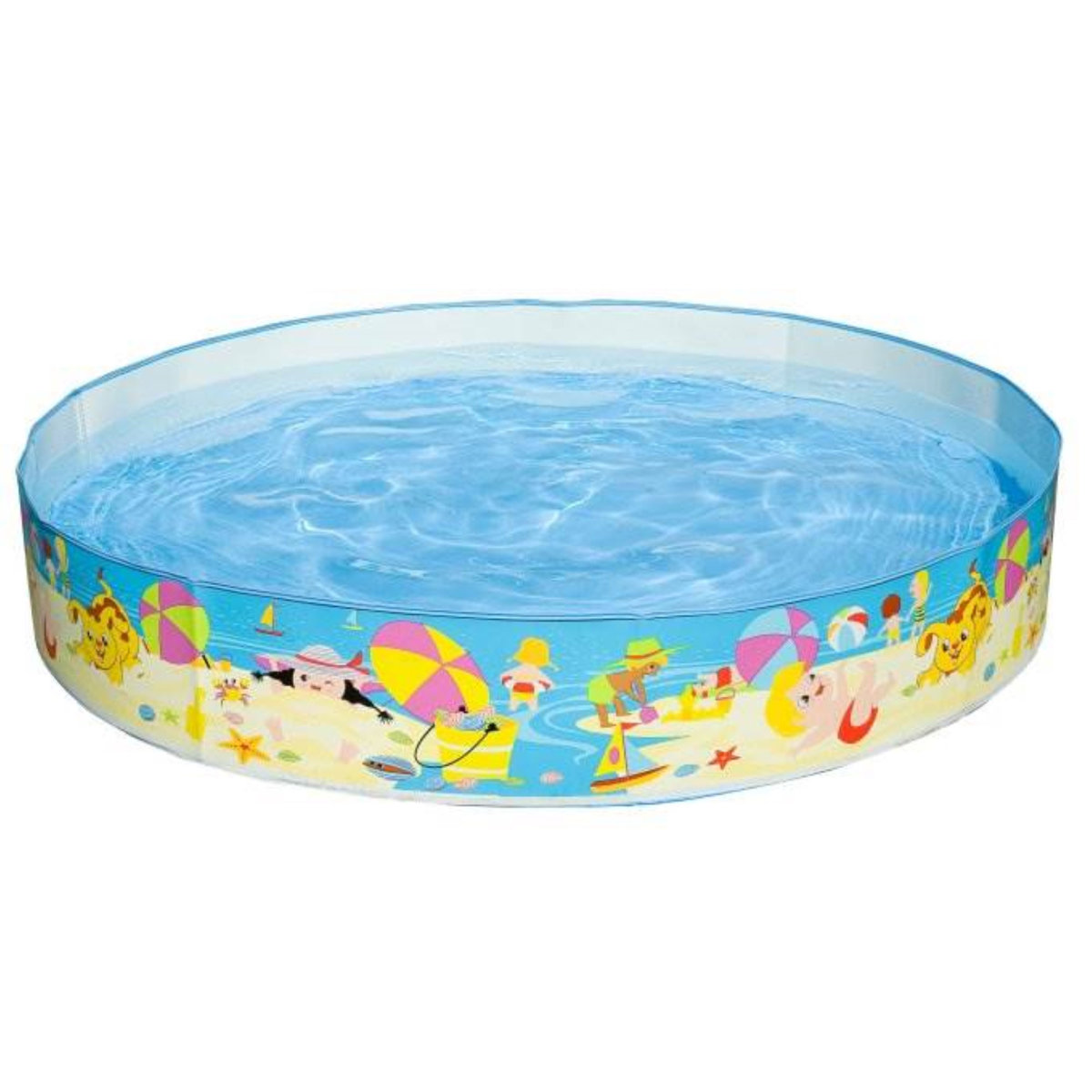 Intex Beach Days Snapset Instant Round Kids Childrens Swimming Pool (6 ...