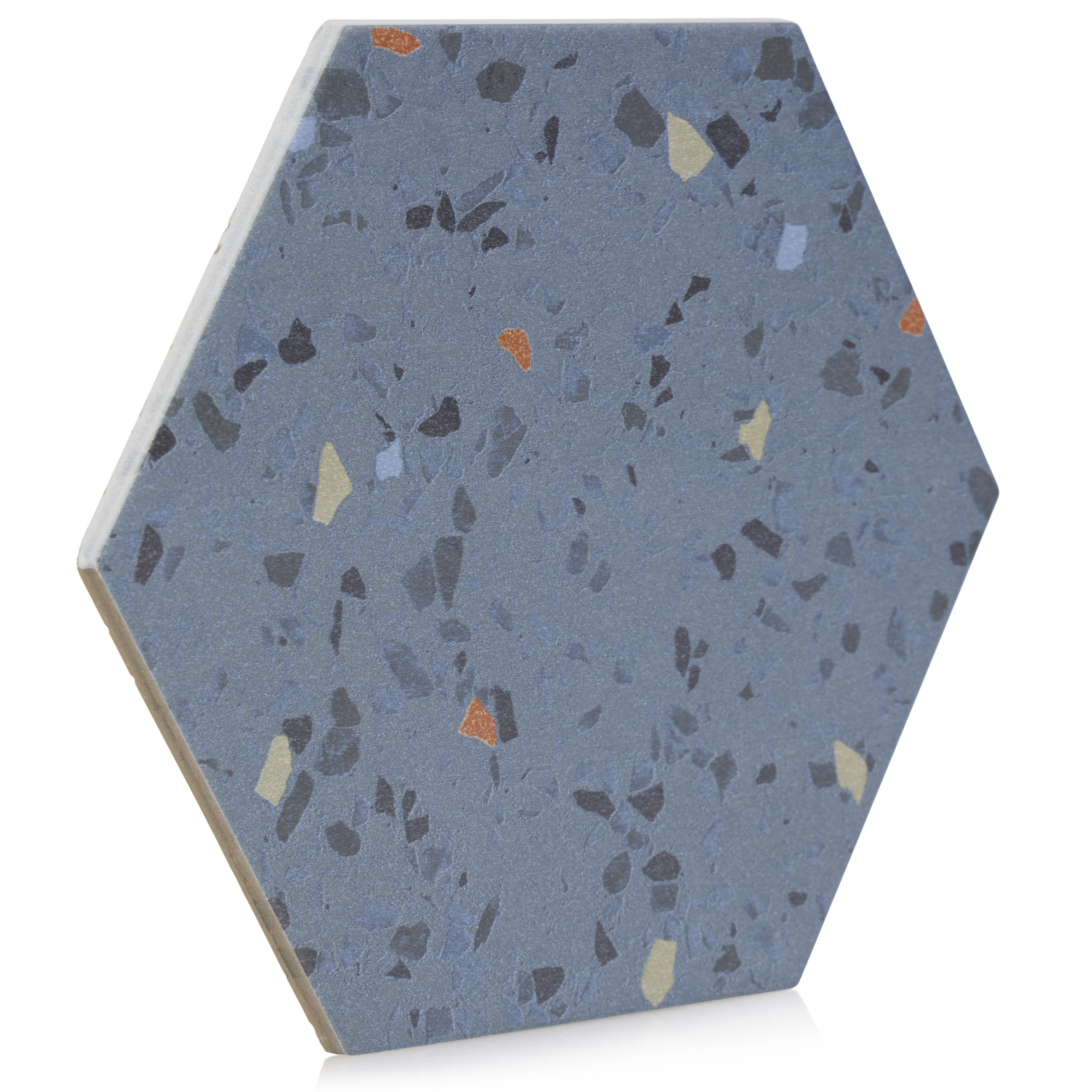 Industry Tile Sparkle 10" x 8" Porcelain Stone Look Wall & Floor Tile ...