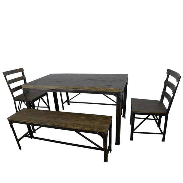 Williston Forge Annabelle Wood Bench & Reviews | Wayfair