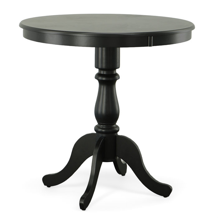 Andover Mills™ Rebekah Round Solid Wood Base Dining Table & Reviews ...