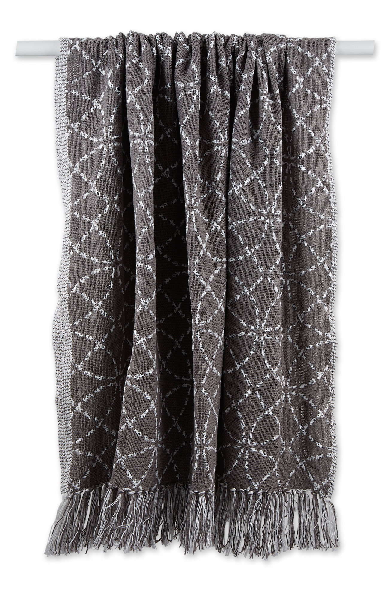 Design Imports Throws Geo Print Cotton Throw & Reviews | Wayfair