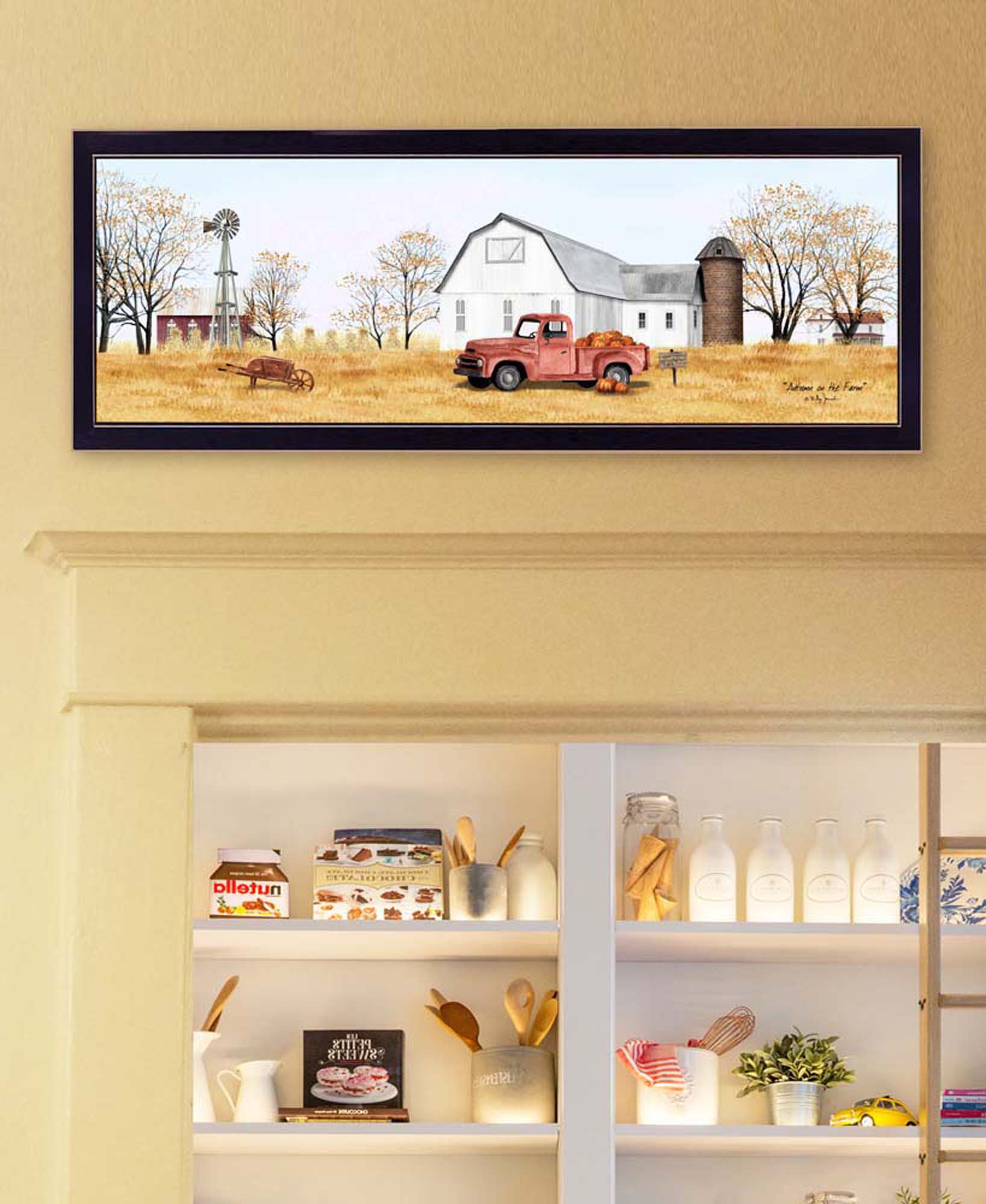 August Grove® Autumn on the Farm by Billy Jacobs - Single Picture Frame ...