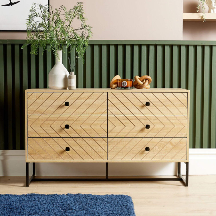 Natur Pur Landers 6 Drawer Chest Storage Unit | Wayfair.co.uk