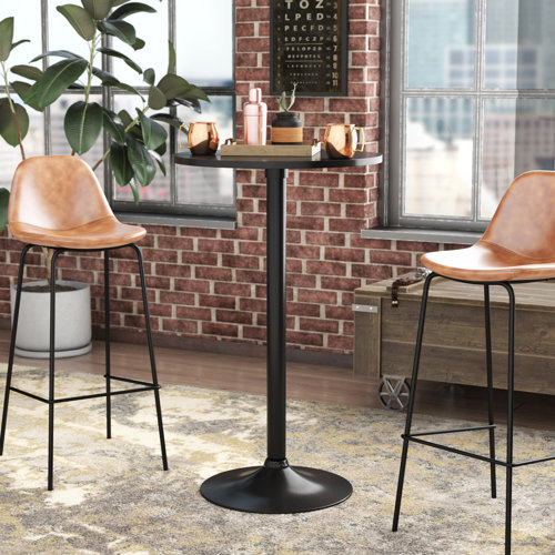 Round Tall Kitchen & Dining Tables You'll Love | Wayfair