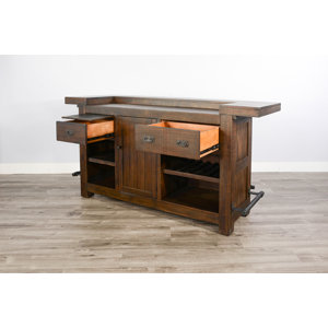 August Grove® Gridley 80'' Home Bar & Reviews | Wayfair