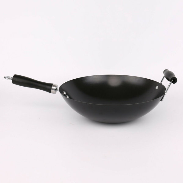 Symple Stuff 32cm Big Wok With Helper Handle & Reviews | Wayfair.co.uk