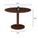 Latitude Run® Haben Round Pedestal Dining Table & Reviews | Wayfair