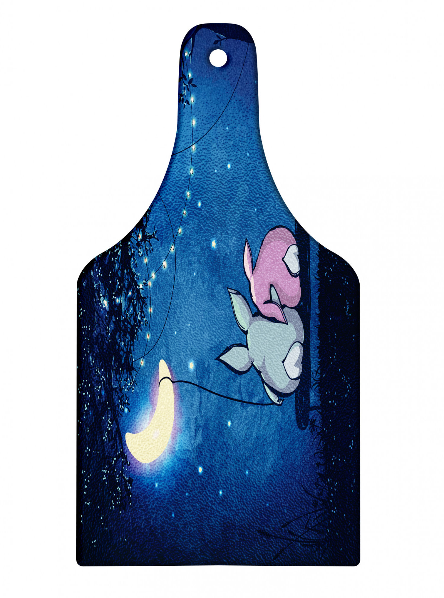 East Urban Home Glass Half Moon Cutting Board | Wayfair